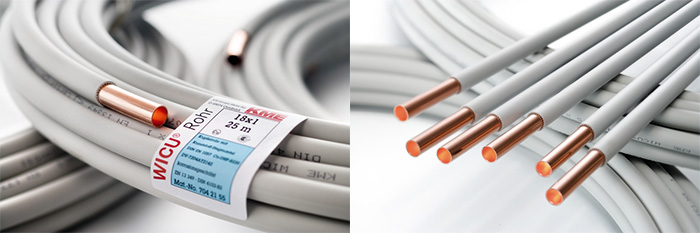 Медная труба WICU® Rohr в изоляции - Медные трубы KME - Медные трубы ...